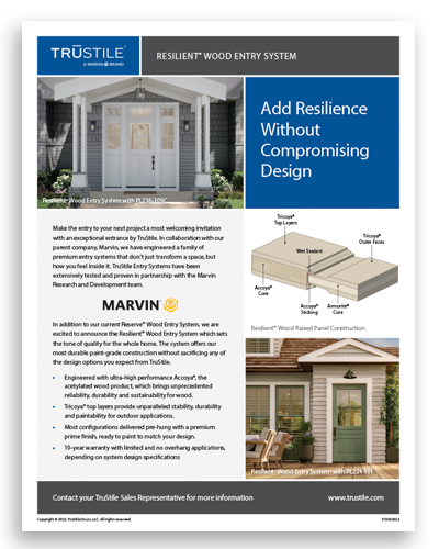 Information Sheets | TruStile Doors