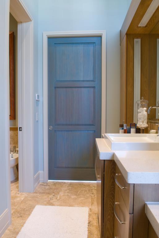 TS3000 | Art Deco 3 Equal Panel Shaker Style Interior Door
