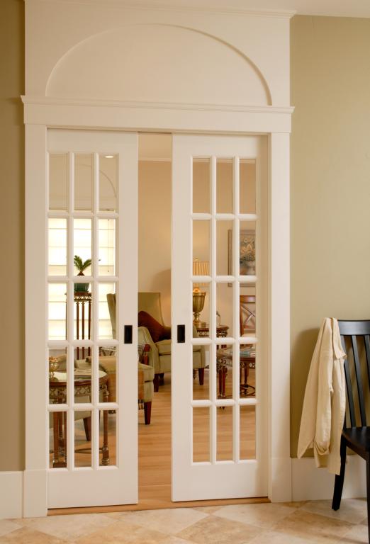 FL1500 | Colonial 15 Lite Shaker Style Interior French Door