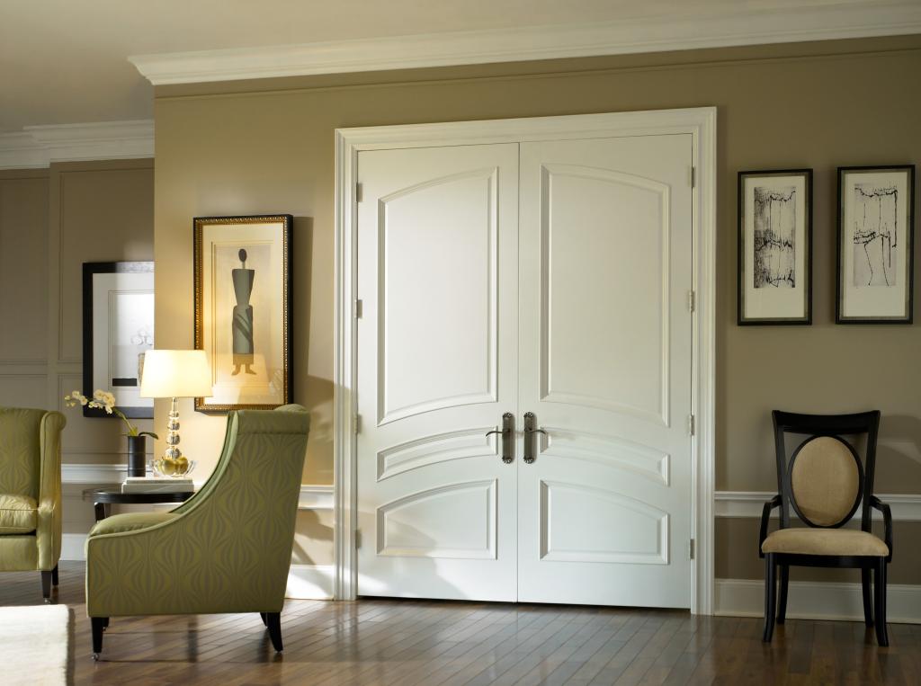 TS3160 | French Country 3 Arched Panel Shaker Interior Door