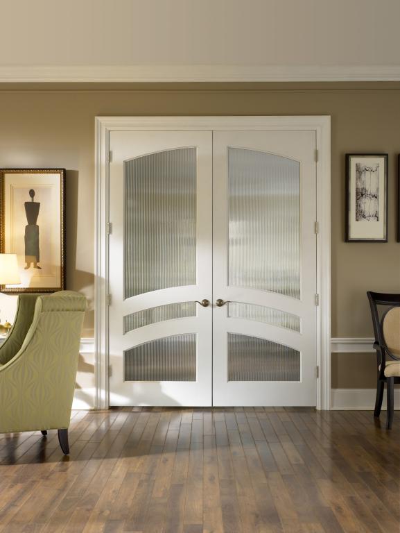TS3160 | French Country 3 Arched Panel Shaker Interior Door